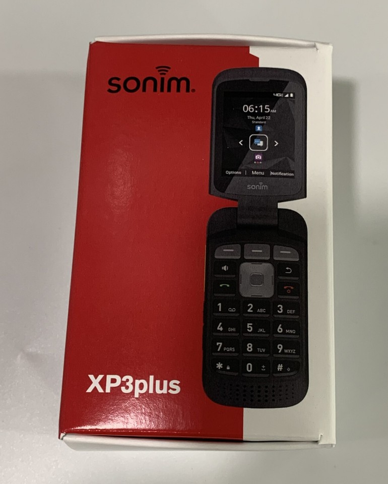 Sonim XP3900 NON-CAMERA XP3 PLUS VERIZON UNLOCKED 4G 16GB Rugged Flip ...