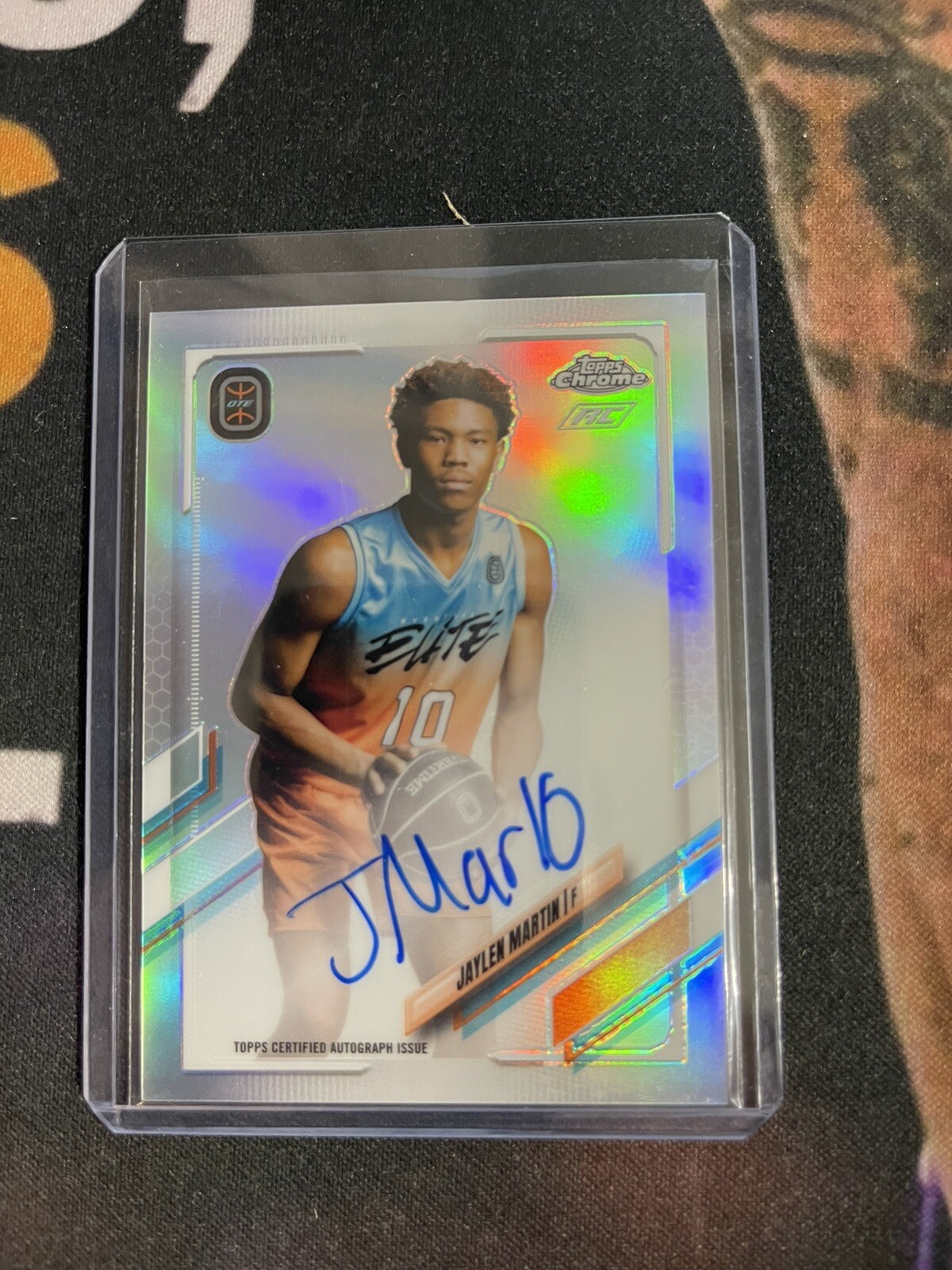 2021-22 Topps Chrome Elite Overtime Auto Jaylen Martin RC Refractor | eBay