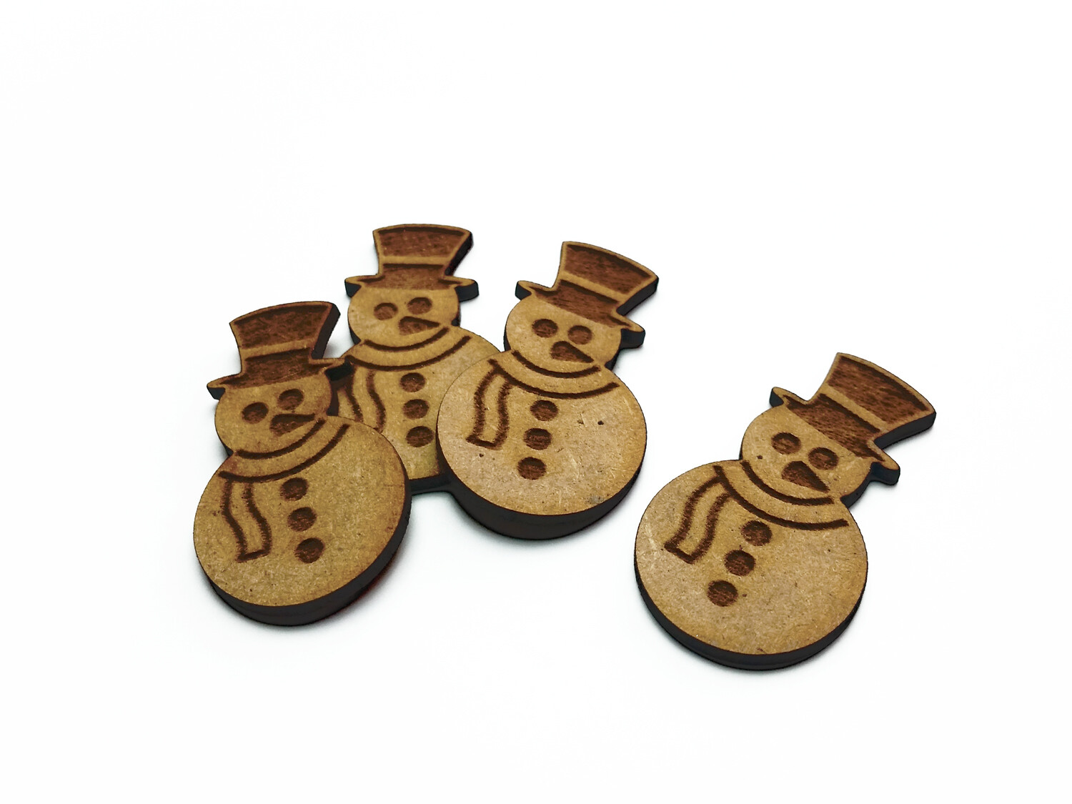 Wooden Snowman Christmas Decoration Craft Shape MDF Embellishment | eBay UK