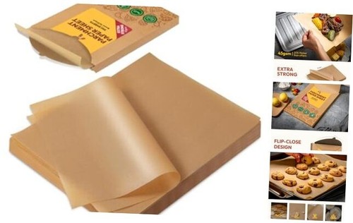 350Pcs 9x13 In Parchment Paper Sheets, Heavy Duty Unbleached Baking ...