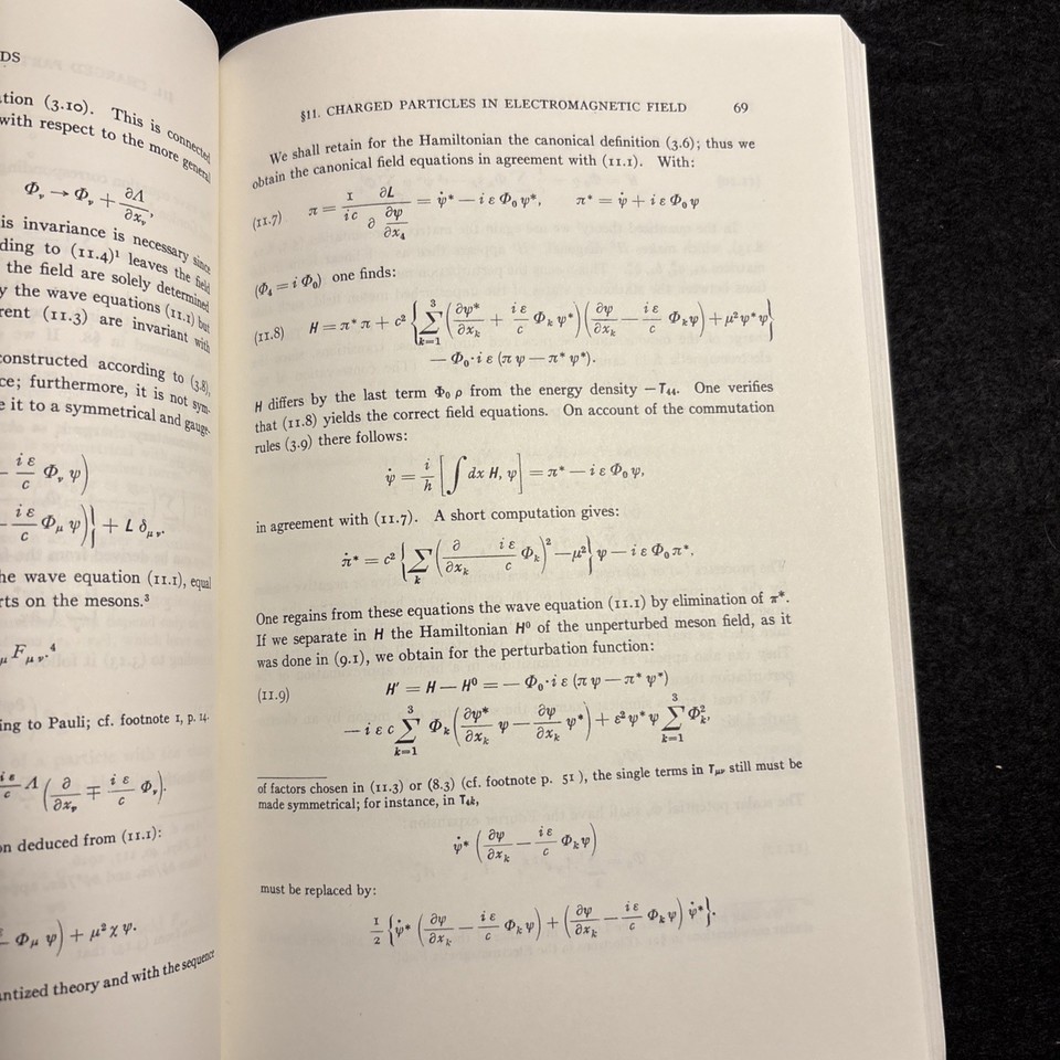 Quantum Theory of Fields by Gregor Wentzel Dover TPB 2003 | eBay