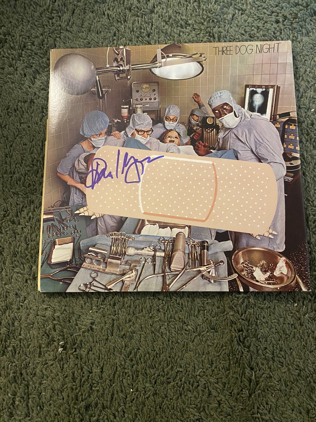 Danny Hutton Signed Autographed Album Vinyl Three Dog Night | eBay