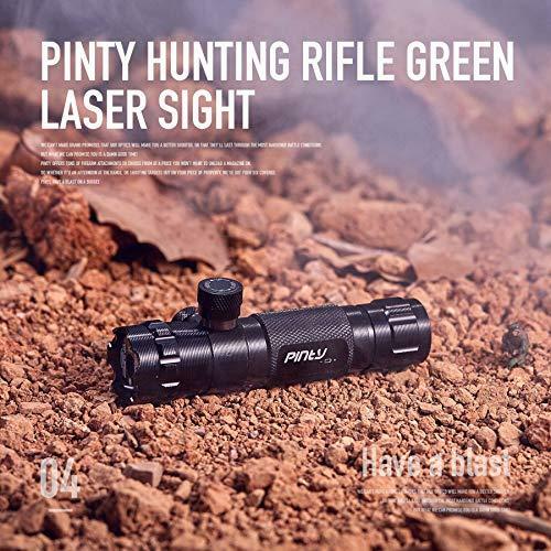Pinty Hunting Rifle Green Laser Sight Dot Scope Adjustable with Mounts ...