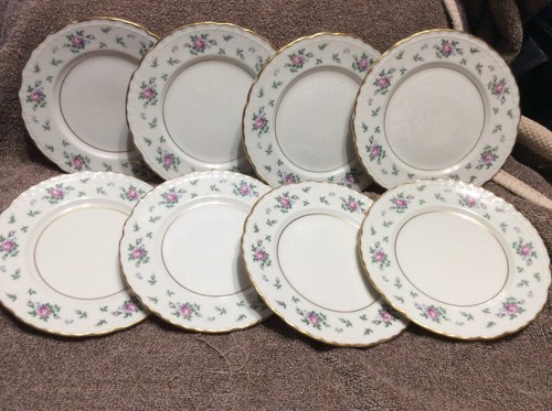 Princess China TRU-TONE SWEET BRIAR 8- BREAD & BUTTER PLATES | eBay