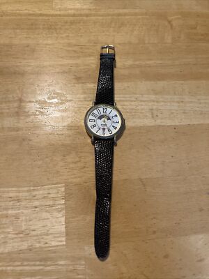 Vintage Gitano Ladies Quartz Watch Moonphase Untested Gold Color Moon ...