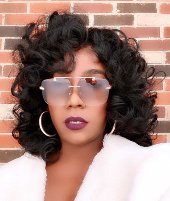 Women Short Black Curly Wig Synthetic Full bouncy Wigs Black Curly Wavy ...