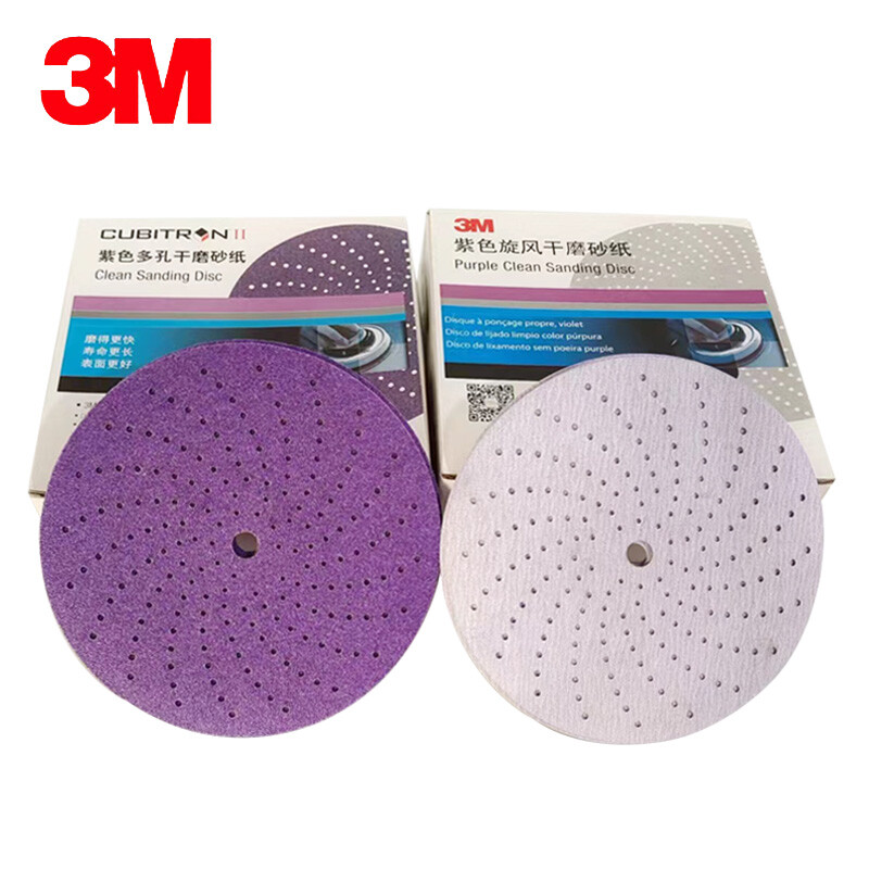 3M Authentic Original Purple Clean Whirlwind Dry Sanding discs (50pcs ...