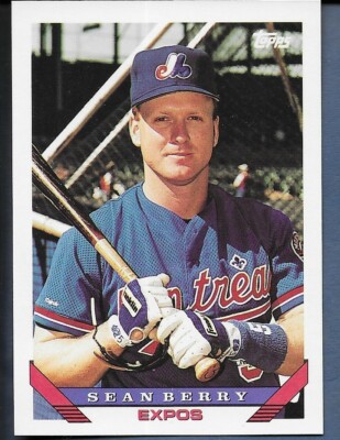1993 Topps Baseball #758 Sean Berry EXPOS NM | eBay