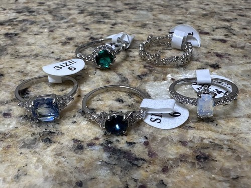 Fragrant Jewels Lot Of 5 Size 6 Rings | eBay