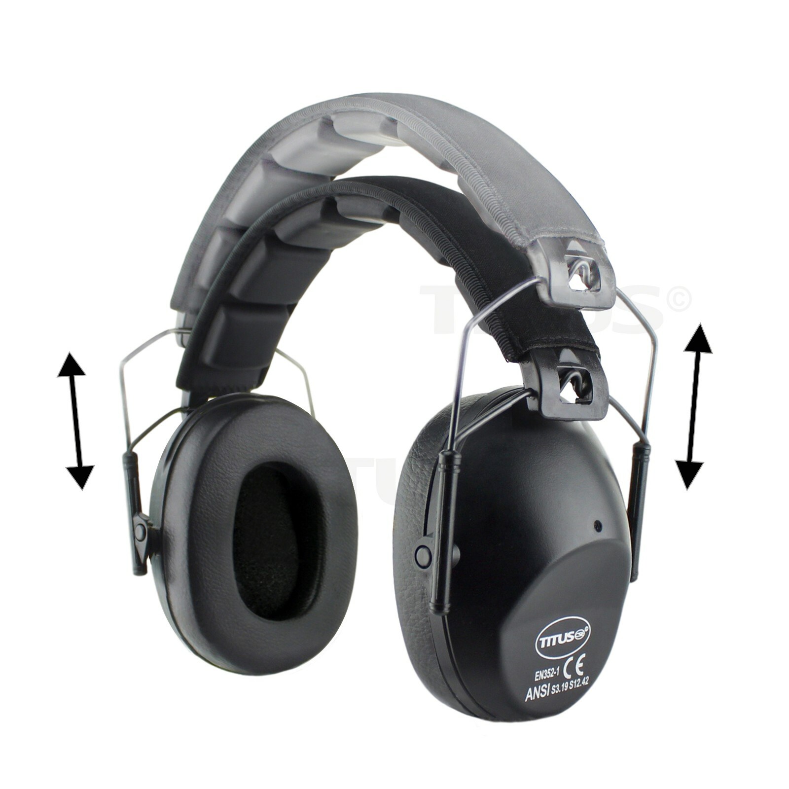 37 NRR SHOOTING FIRING GUN RANGE NOISE REDUCTION EAR MUFFS HEARING ...