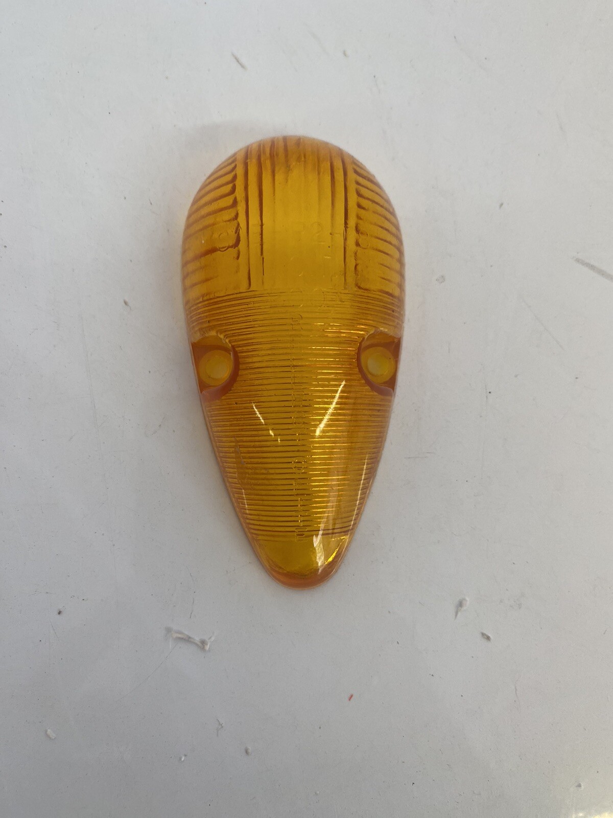 Vintage Reflect-o-lite 200 Teardrop Red or Amber Clearance Light Lens ...