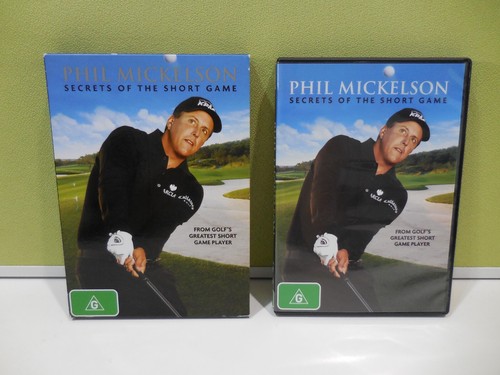 PHIL MICKELSON , SECRETS OF THE SHORT GAME , DVD. 2 DISC SET (B34 ...