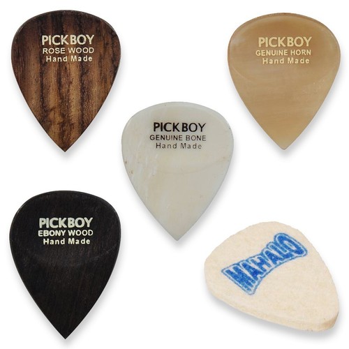 Pickboy Natural Plektren Plektrum Picks Plek Plektra Plektron Gitarre ...