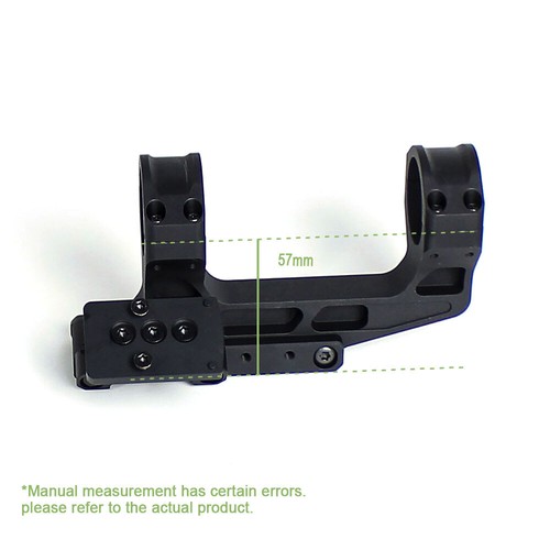 Tactical Rifle Hunting Scope Mount 30mm Scope Rail W/ offset Fit ...