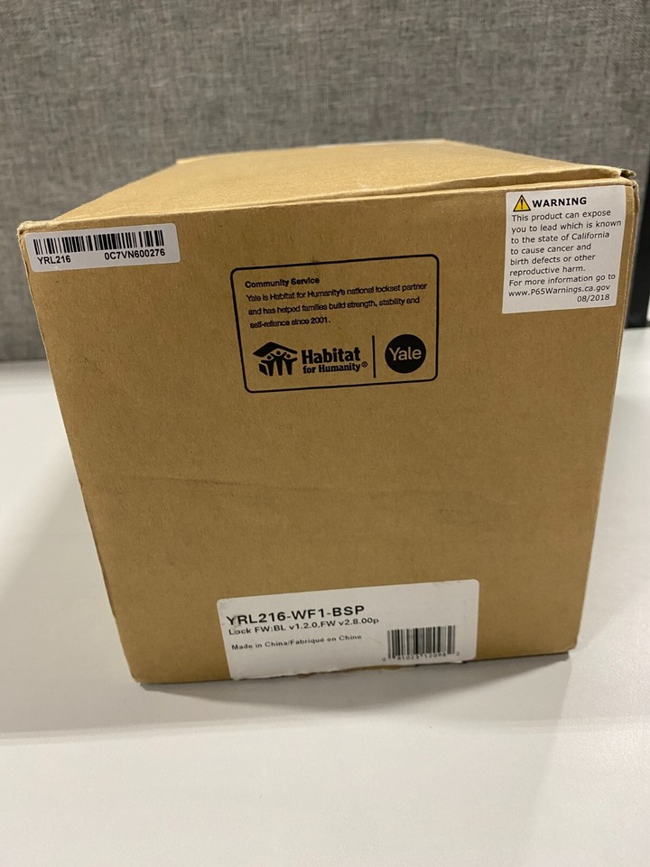 Yale Assure Lever - WiFi Keypad Smart Lever Lock, Black Suede (YRL216 ...