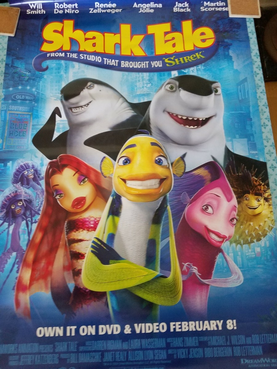 Shark Tale Poster Shark Tale 20th Anniversary By Bugsbunny82 On