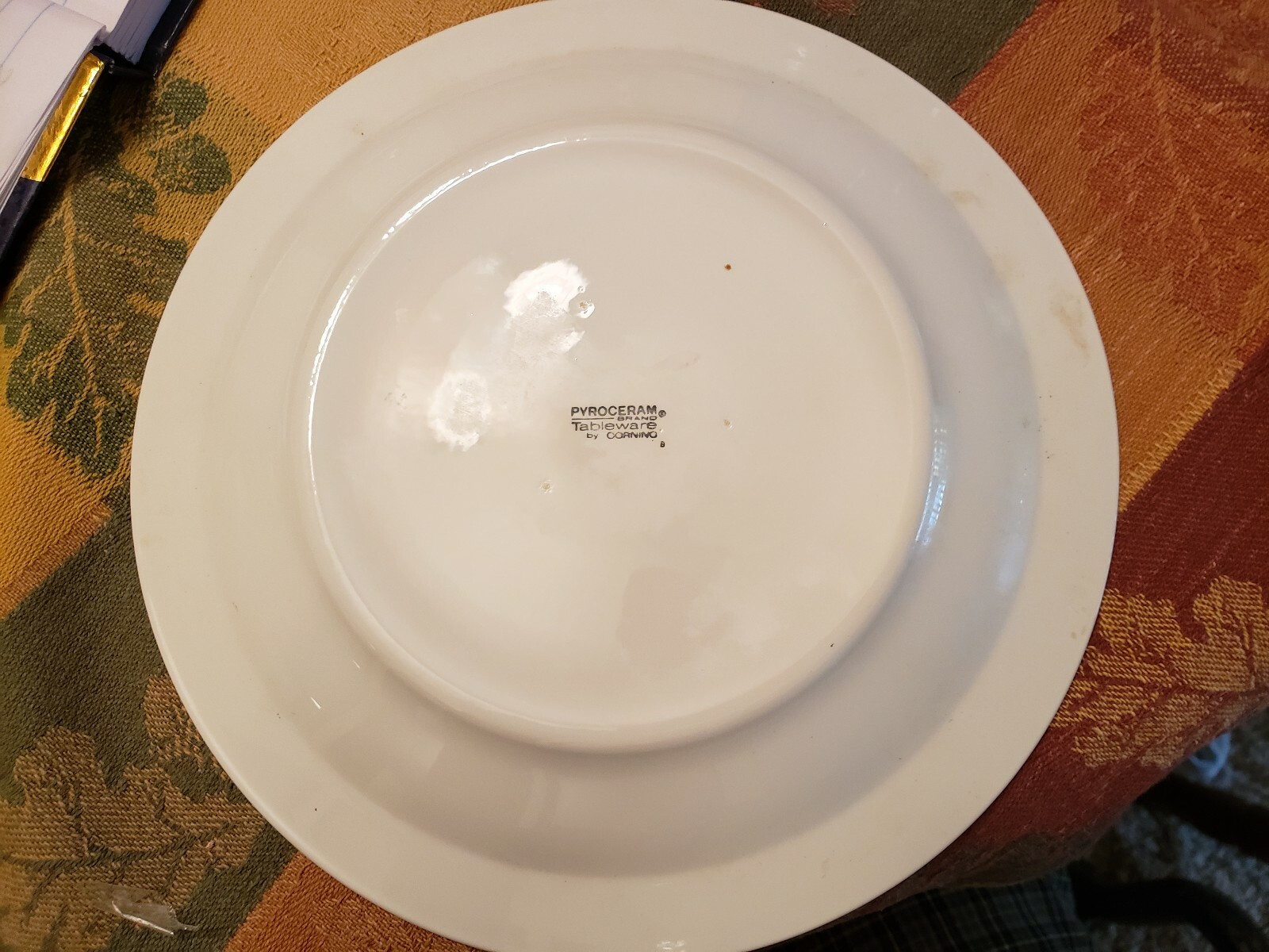 5 Pyroceram Brand Tableware White Plates | eBay