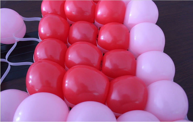 38 Grids Heart Shape Mesh Balloon Frame Balloons Arch Party Supply ...