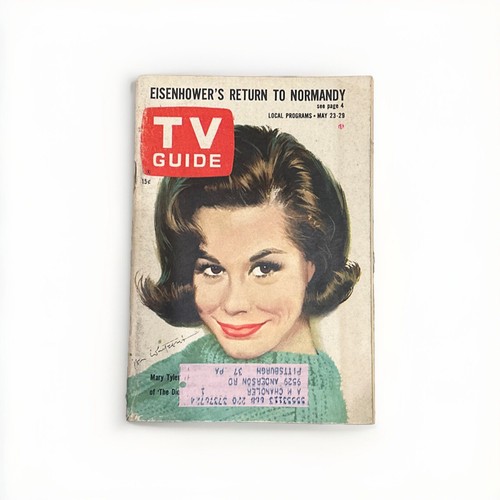 1962 TV Guide June 2 - Mary Tyler Moore; Jack Kelly-Maverick; Lory ...