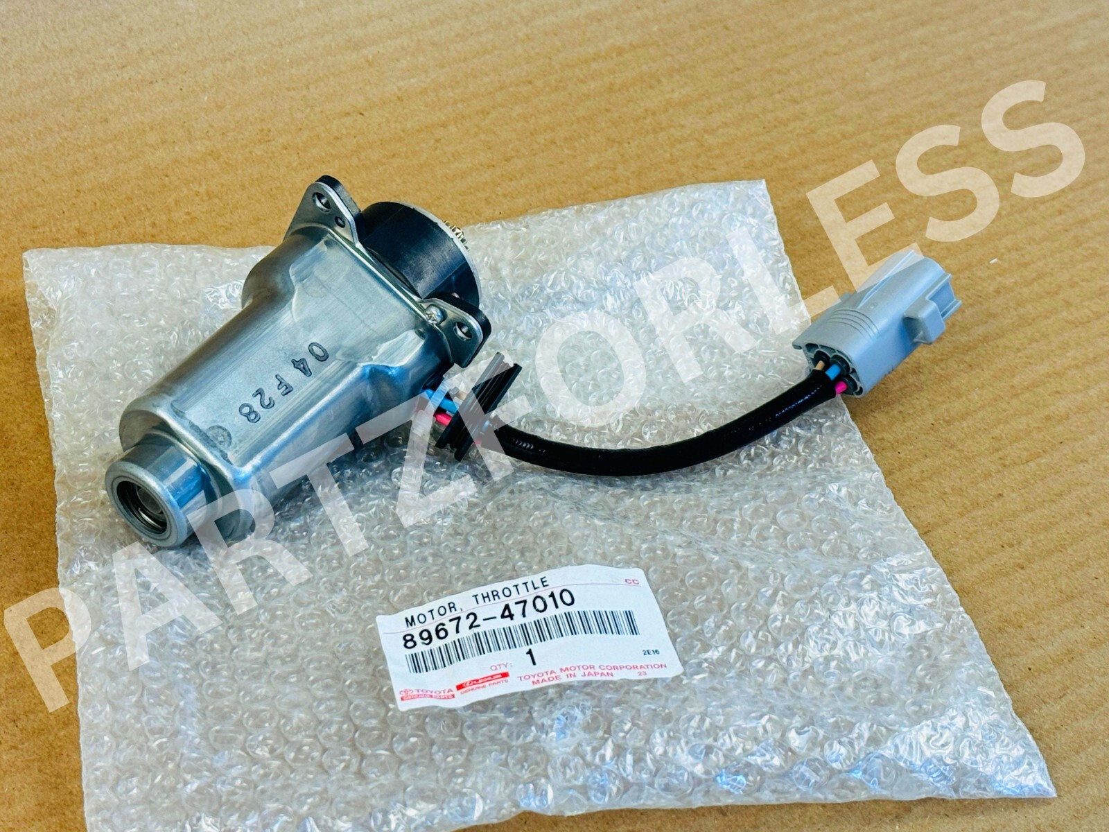 89672-47010 TOYOTA GENUINE MOTOR, THROTTLE CONTROL 8967247010 NEW OEM ...