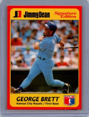 1991 Jimmy Dean Signature Edition #12 George Brett | eBay