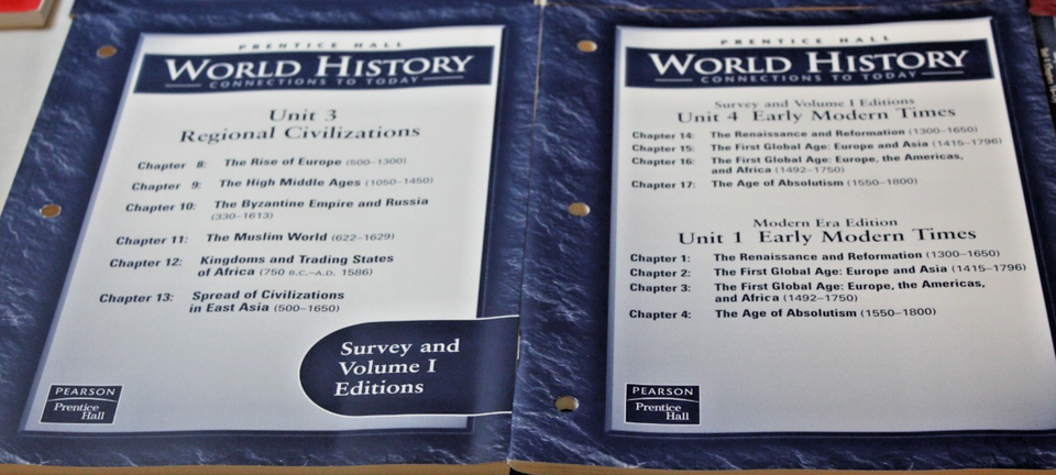 Prentice Hall World History Connections to Today Teaching Resources Set ...