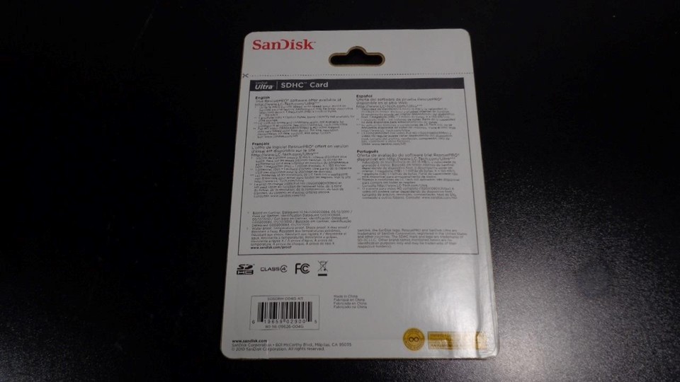 SANDISK ULTRA SDHC CARD 4GB ~ UP TO 15MB/S 100X NEW IN FACTORY SEALED ...