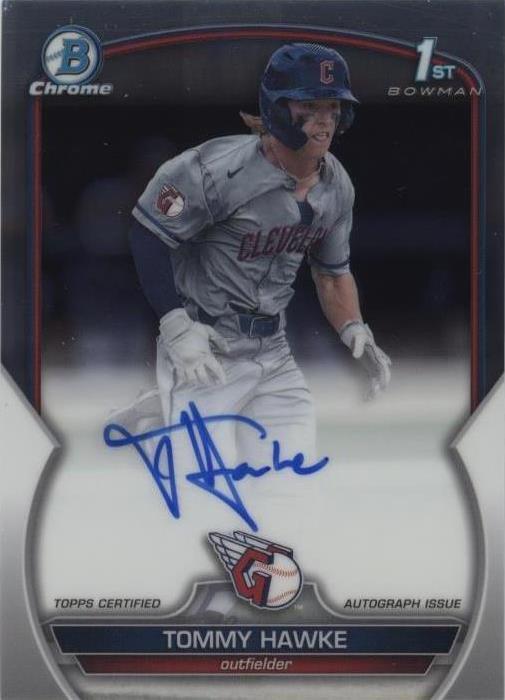 2023 Bowman Draft - Chrome Prospect Autographs Tommy Hawke #CDA-THA (AU ...