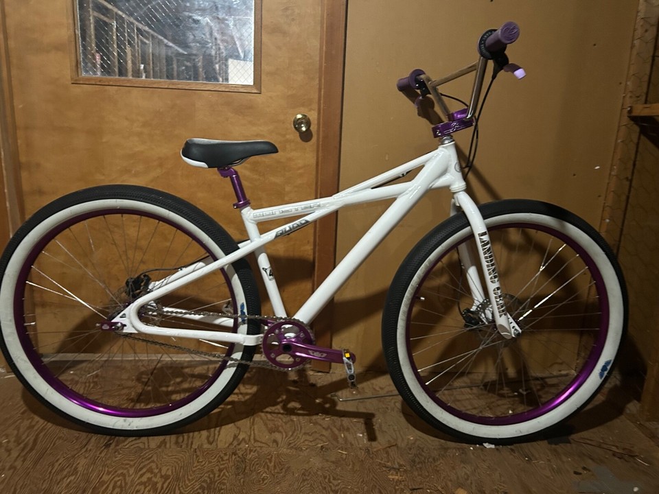 Arctic White 29" monster quad Se Bike | eBay