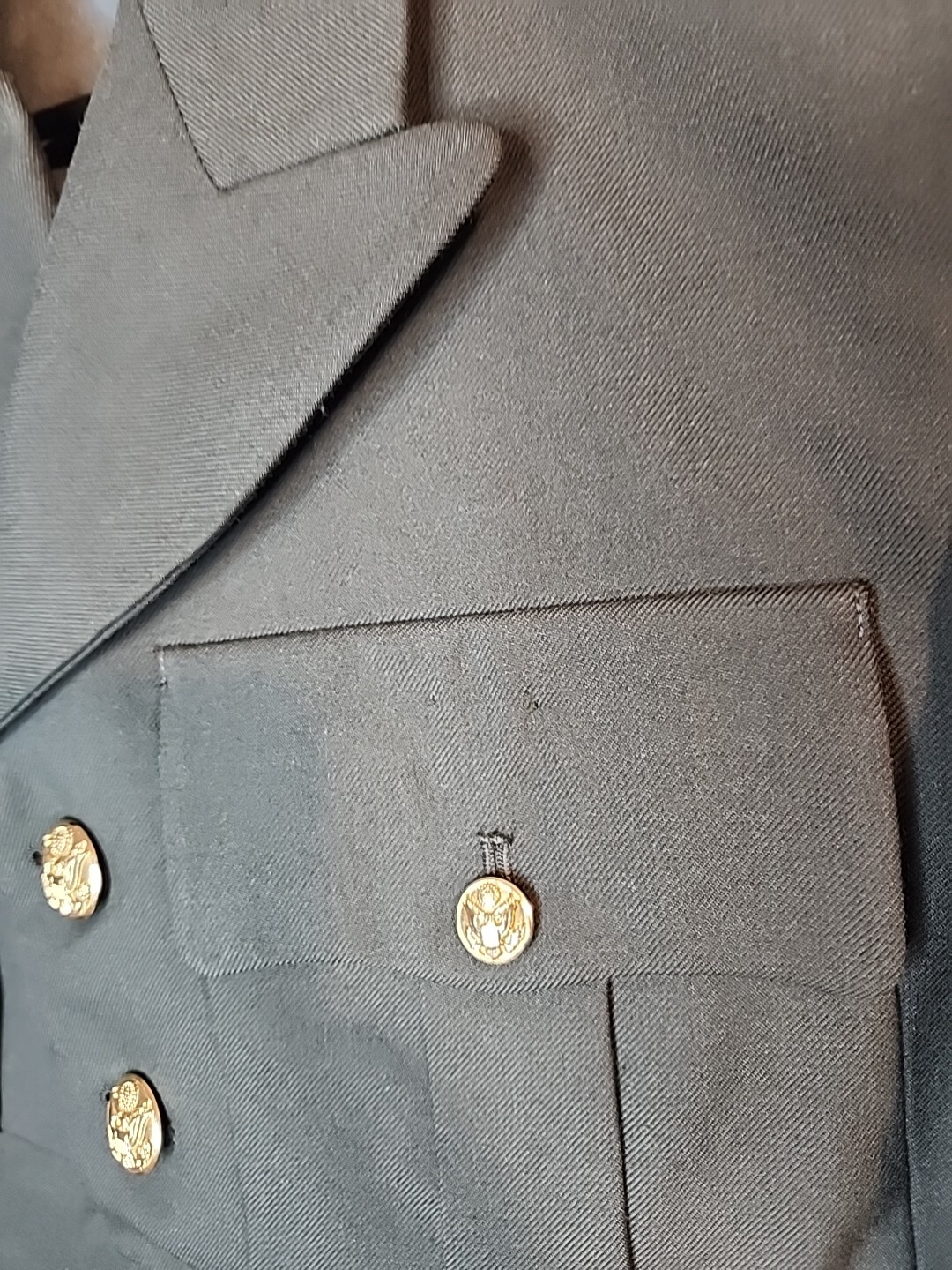 Size Pictured DSCP Class A Jacket Army Dress Green Uniform Ag 489 8208 ...