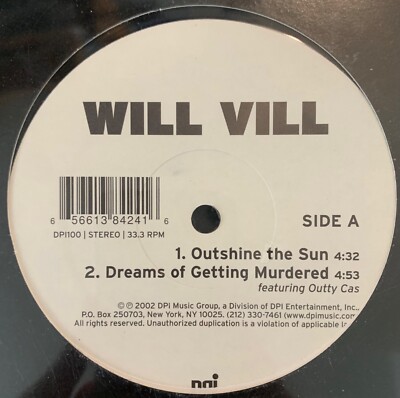 WILL VILL Outshine The Sun EP 12" DPI random rap SEALED | eBay