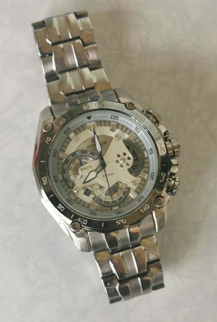 Casio Edifice 5147 EF - 550 Men's Watch Chonograph Quartz Japan ...