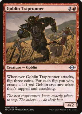 Magic the Gathering (mtg): MH2: Goblin Traprunner (x 4) | eBay