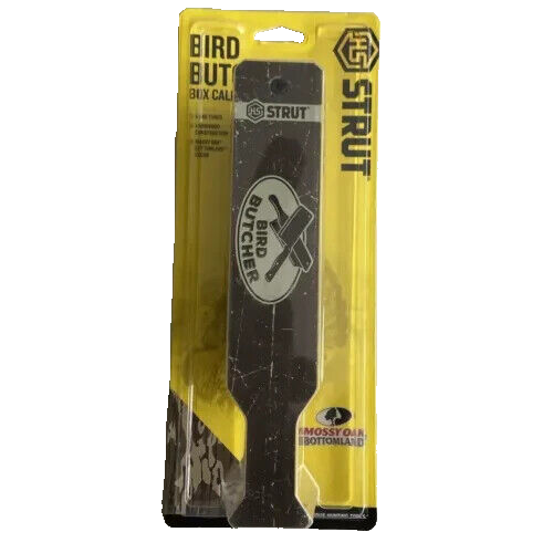 Strut Bird Butcher Box Call Turkey Call Mossy Oak Bottomland FREE ...
