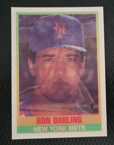1989 Sportflics RON DARLING New York Mets Baseball MLB 3D Card #12 | eBay