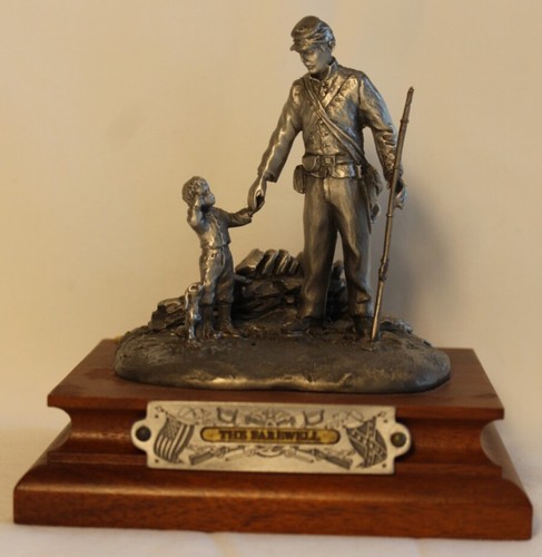 The Farewell - Chilmark Pewter Civil War Sculpture by Francis Barnum | eBay