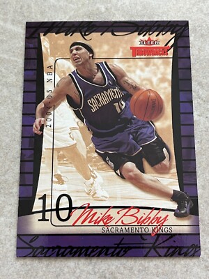 2004-05 Fleer Throwbacks #29 Mike Bibby NBA Sacramento Kings | eBay