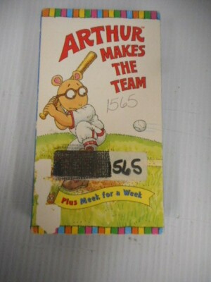 Random House Home Video Arthur Makes The Team Plus Meek For A Week VHS ...