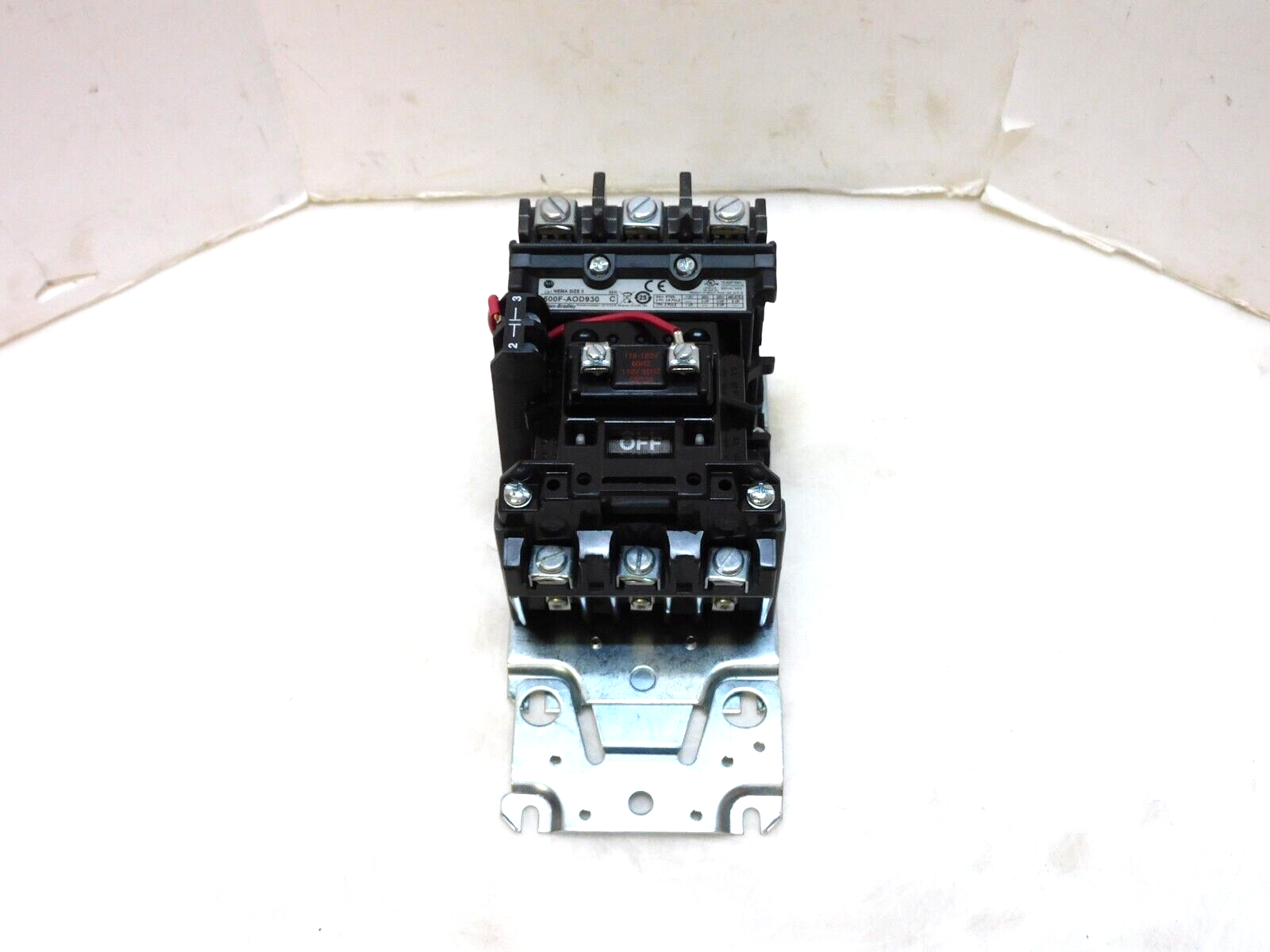 ALLEN BRADLEY 500F-AOD930 SER C NEMA SIZE 0 CONTACTOR 120V COIL | eBay