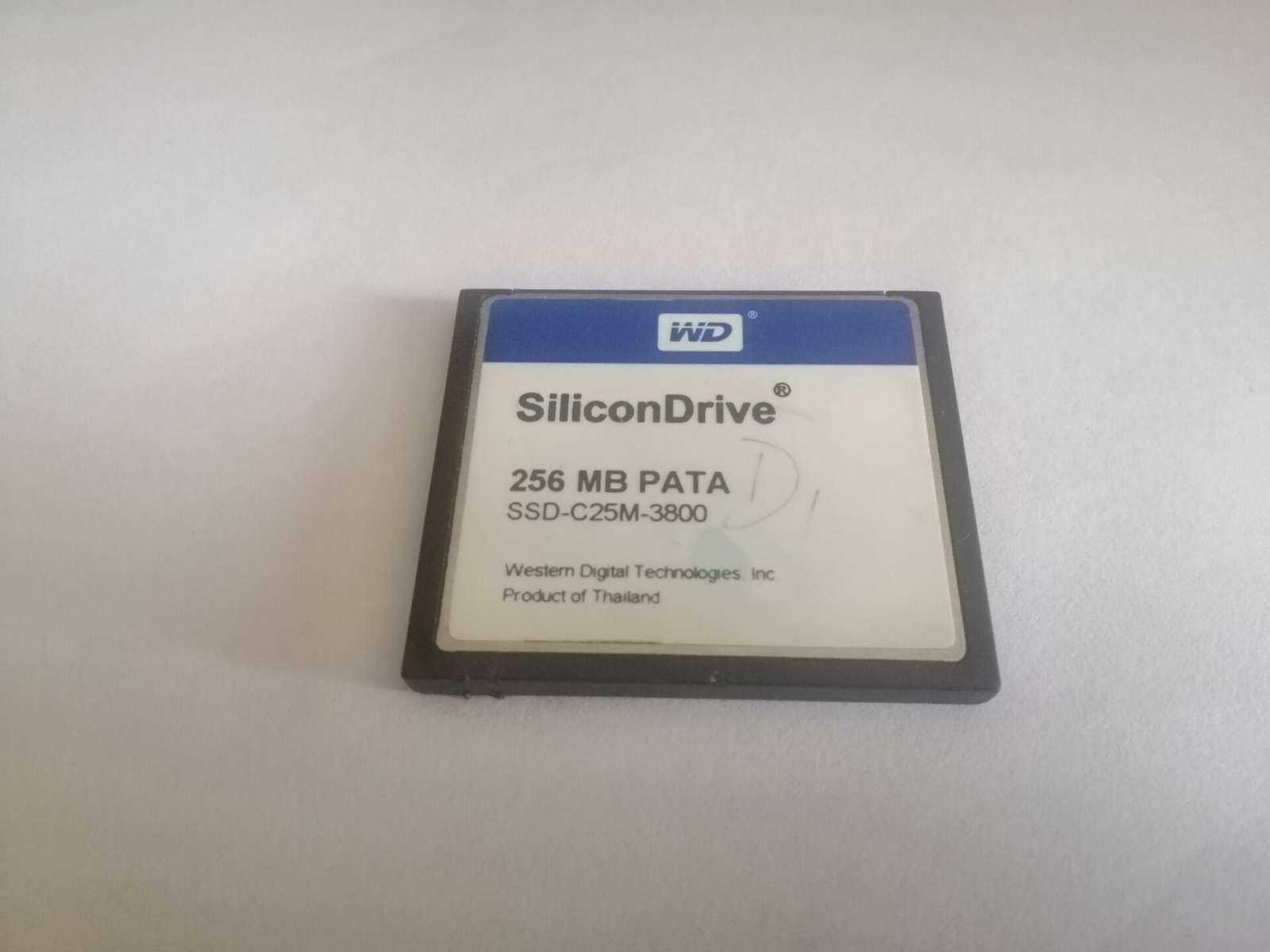wd Silicondrive 256MB CF CARD SILICONDRIVE SSD-C25M-3500/3800 | eBay