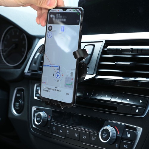 Black Phone Holder Mount For BMW 1 2 3 4 Series GT F22 F23 F30-36 F80 ...