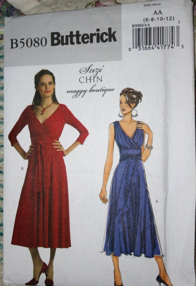 CHOOSE 1 Butterick Dress PATTERN sz 4-24 Tunic Top Fancy casual vintage ...
