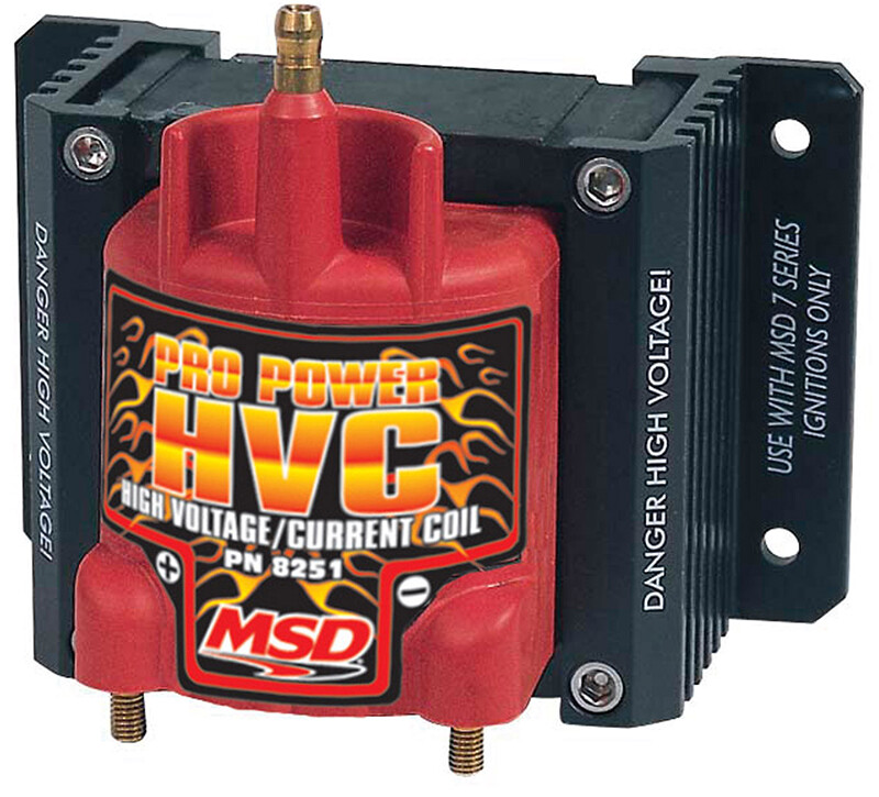 MSD Ignition MSD8251 Pro Power HVC Coil use w/MSD Ignition 7 Series ...