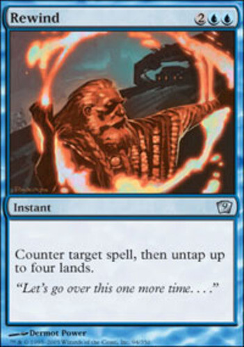 4x Rewind ~ Lightly Played 9th Edition Ninth MTG Magic x4 4 UltimateMTG ...