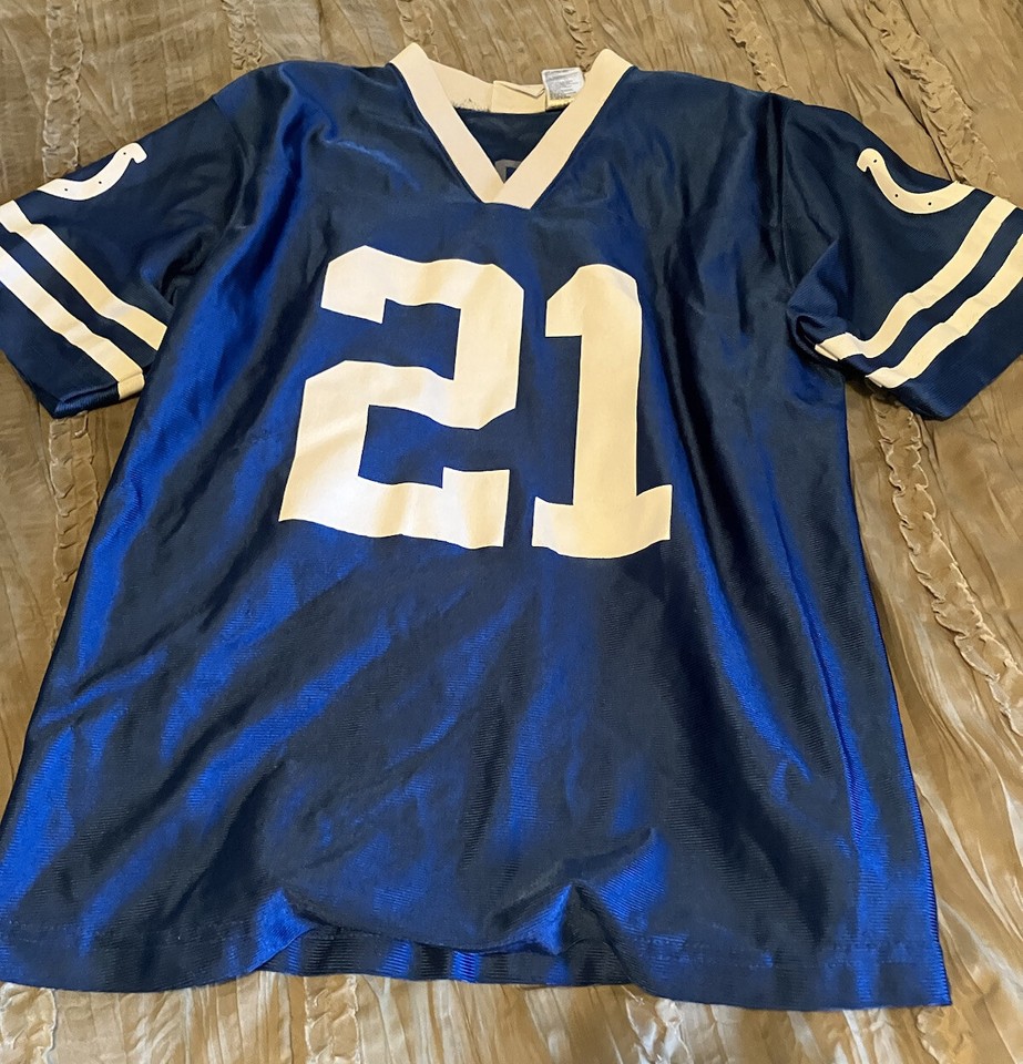 BOB SANDERS Indianapolis COLTS Football NFL Replica Youth LARGE Jersey ...