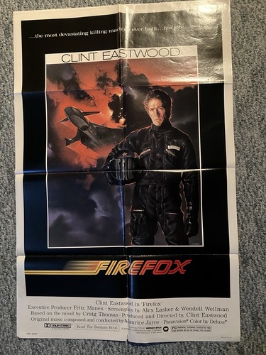 "Firefox" Original one-sheet Poster (1982) Authentic Clint Eastwood 27x41in | eBay