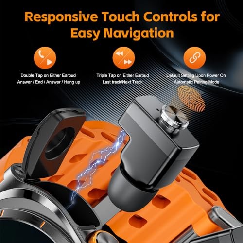 Smart Watch with Earbuds Inside，Answer Calls and Listen to Music ...