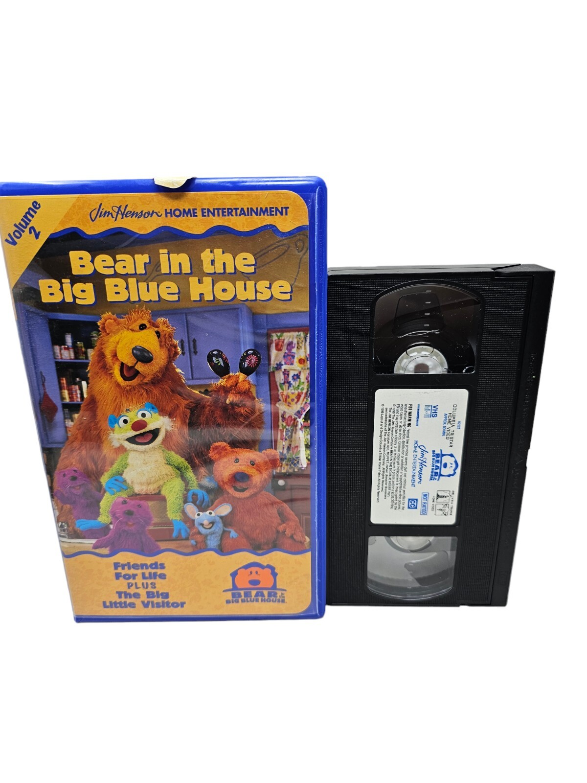 Bear In The Big Blue House VHS 1998 Volume 2 | Grelly USA