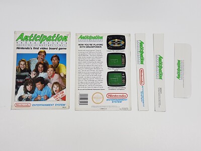 Anticipation Nintendo NES Rental Cut Box ONLY *DAMAGED | eBay