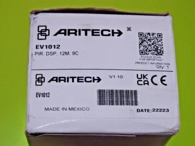 ARITECH EV1012, PIR, DSP, 12M, 9C TECOM INTERLOGIX CHALLENGER | eBay ...